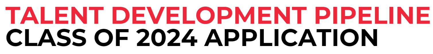 2024 General Alumni TDP Application